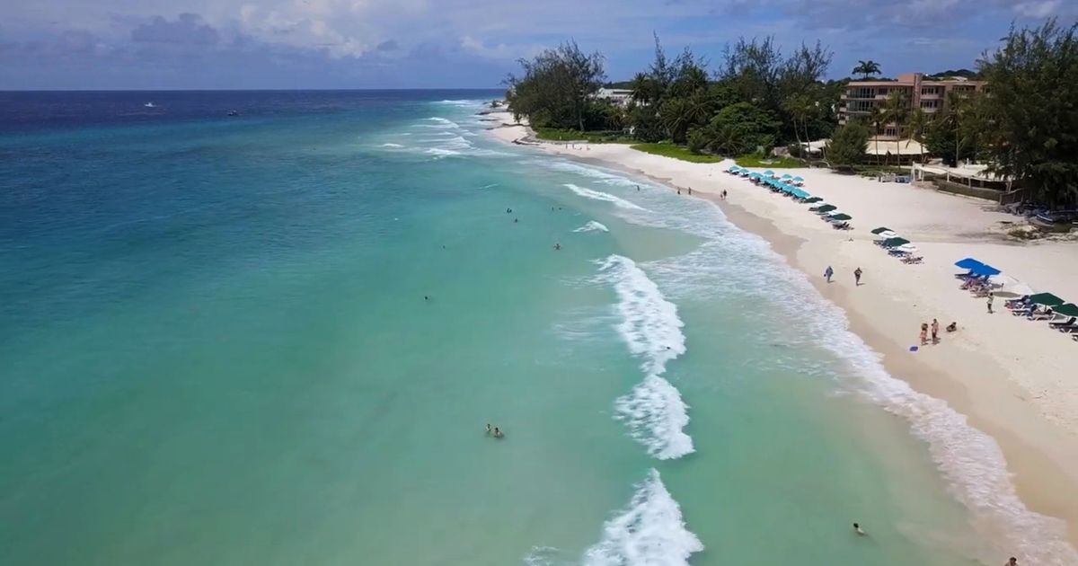 Accra Beach - Barbados By Drone