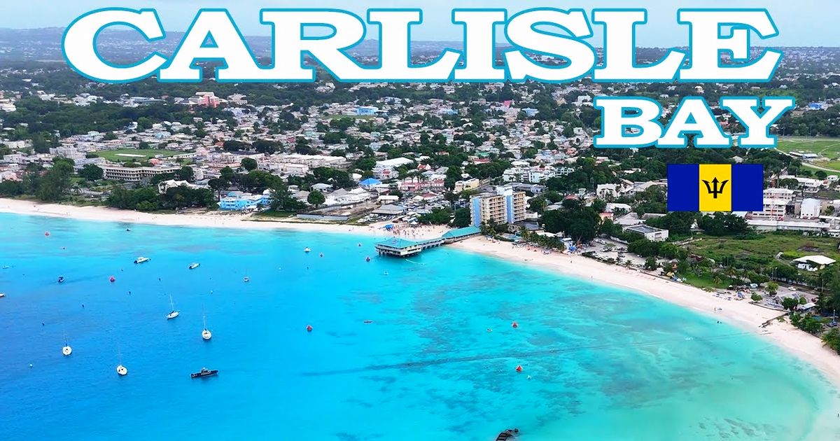 Carlisle Bay and Beaches - Barbados By Drone