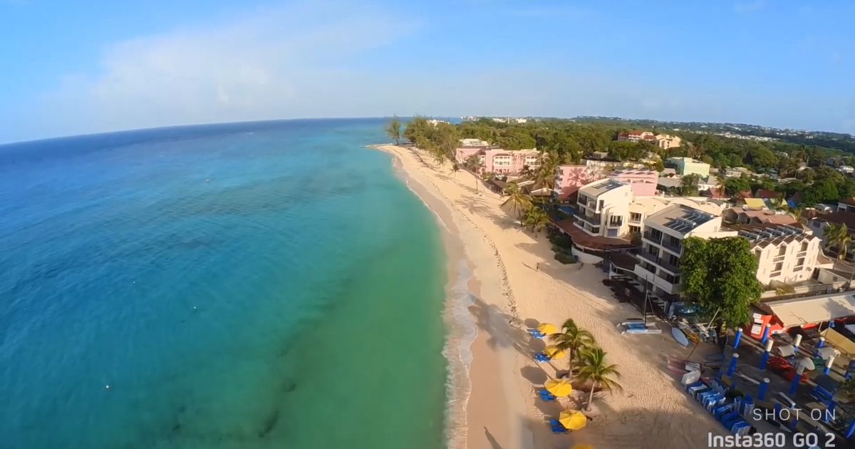 Dover Beach - Barbados By Drone